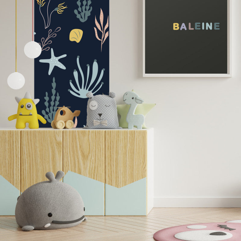 Kit papier peint magnétique interchangeable Fond marin| Ferflex – FERFLEX